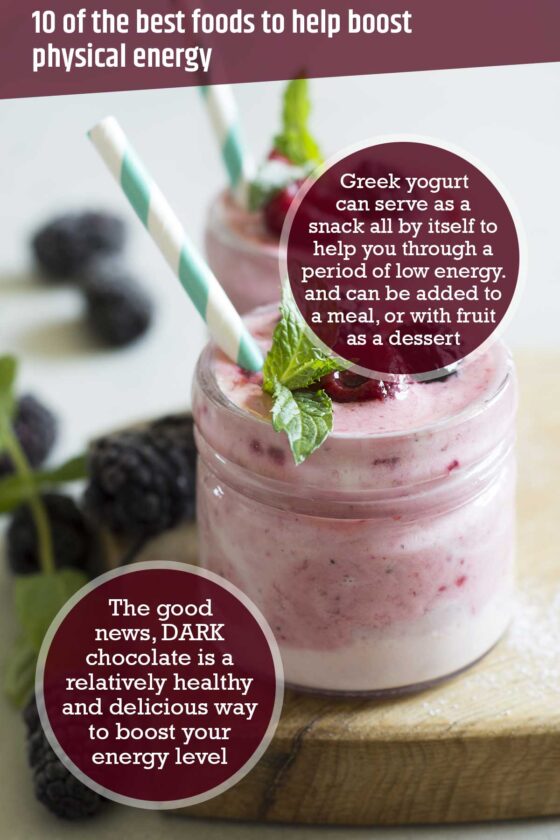 10 of the Best Foods to Help Boost Physical Energy