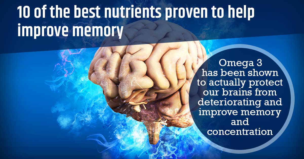 10 of the Best Nutrients Proven to Help Improve Memory