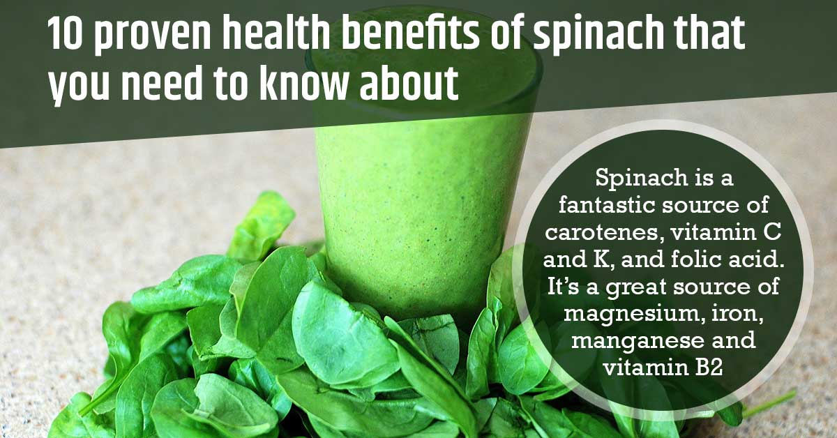 Health Benefits of Spinach: A Comprehensive Evidence Based Guide
