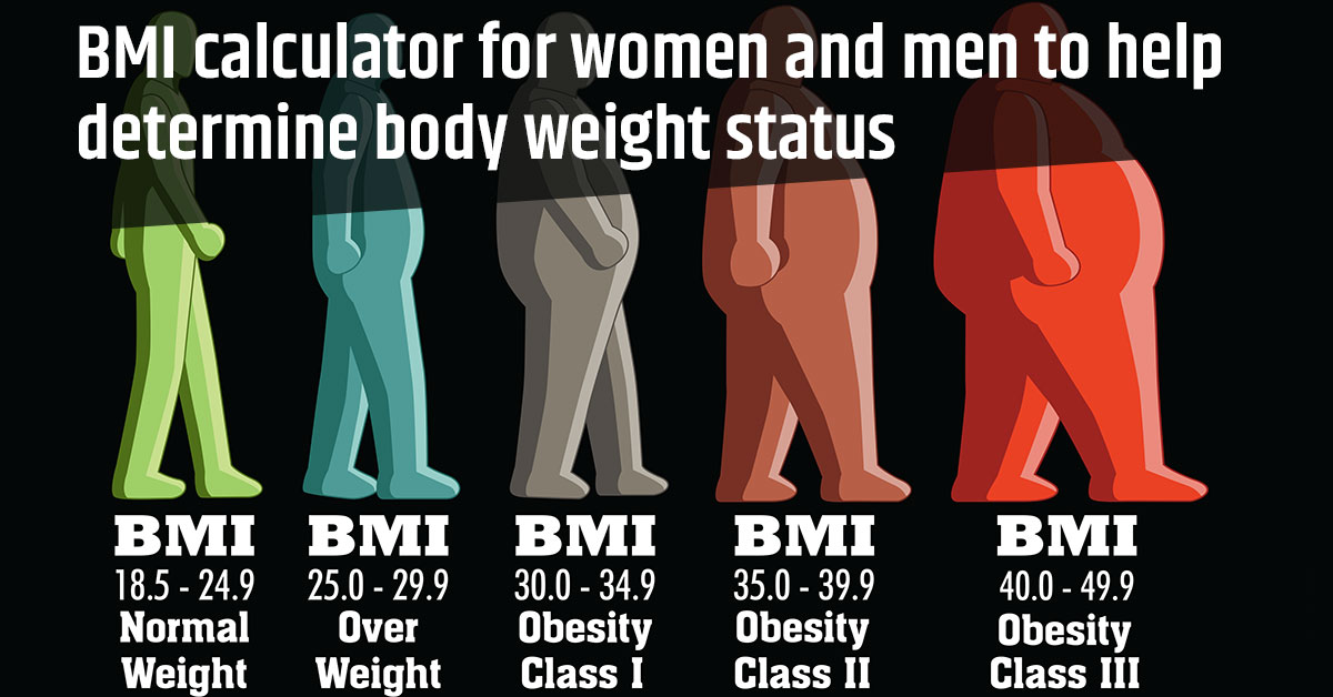 BMI Calculator for Women and Men to Help Determine Body Weight Status