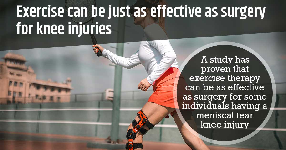 Exercise Can Be Just As Effective As Surgery for Knee Injuries