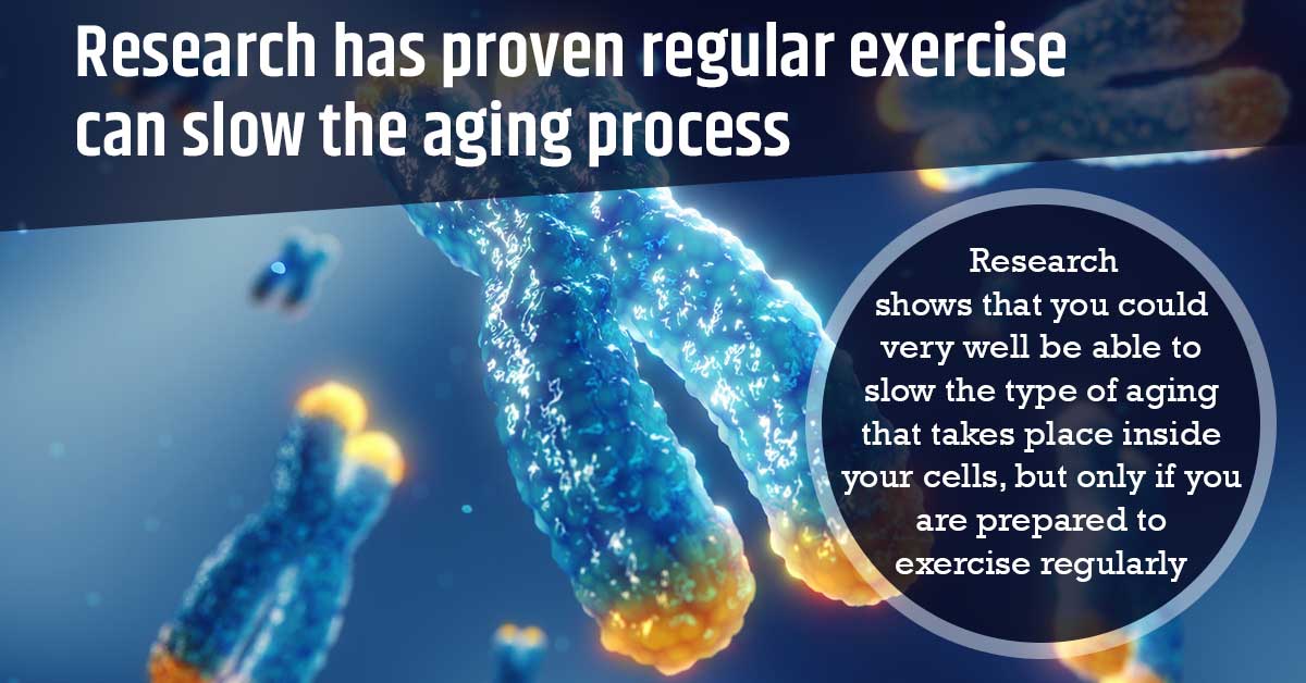 Research Has Proven Regular Exercise Can Slow the Aging Process