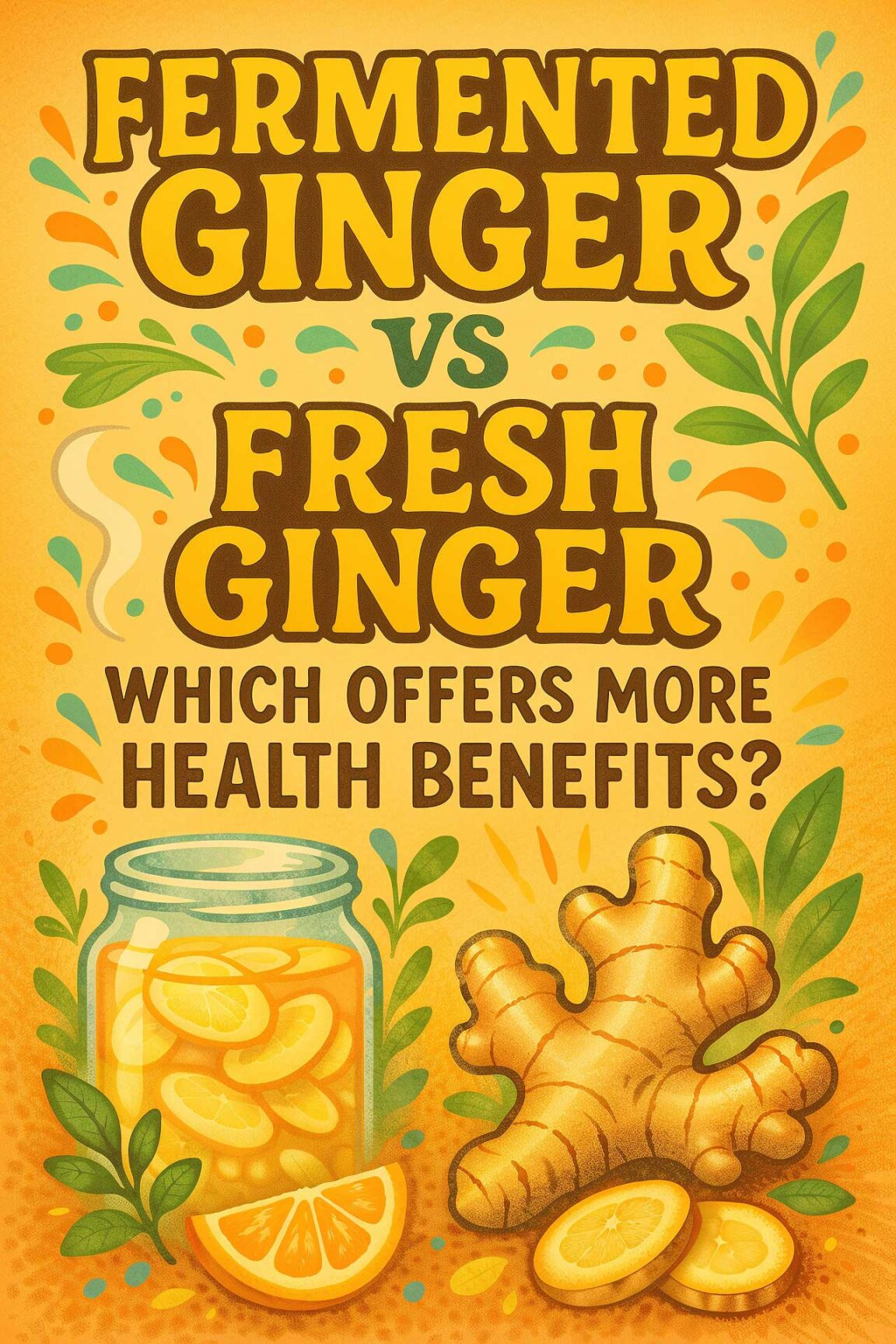 Fermented Ginger vs Fresh Ginger: Which Offers More Health Benefits?