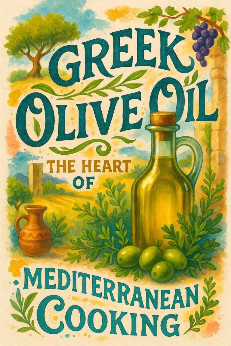 Greek Olive Oil: The Heart of Mediterranean Cooking