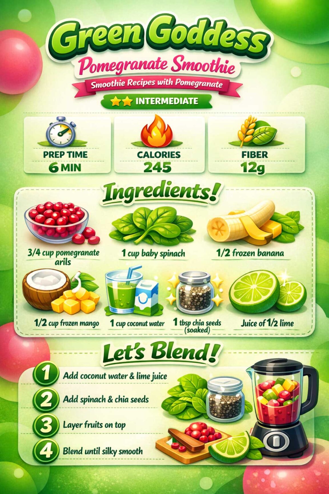 Pomegranate Smoothie: Ultimate Guide to Benefits & the Perfect Blend