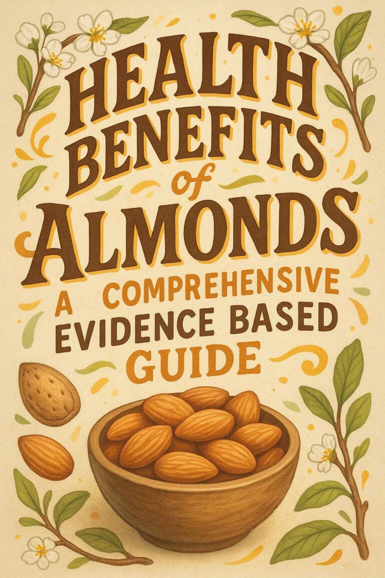 Health Benefits of Almonds: A Comprehensive Evidence Based Guide