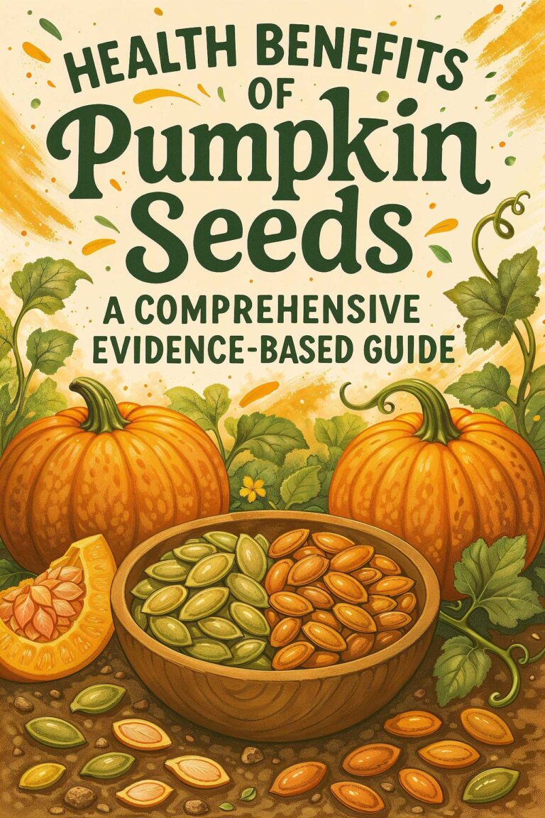 Health Benefits of Pumpkin Seeds: A Comprehensive Evidence Based Guide