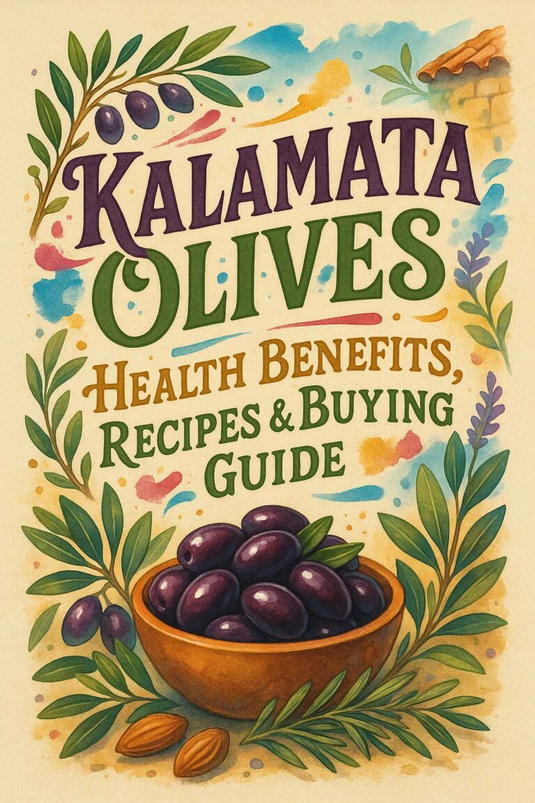 Kalamata Olives: Health Benefits, Recipes & Buying Guide