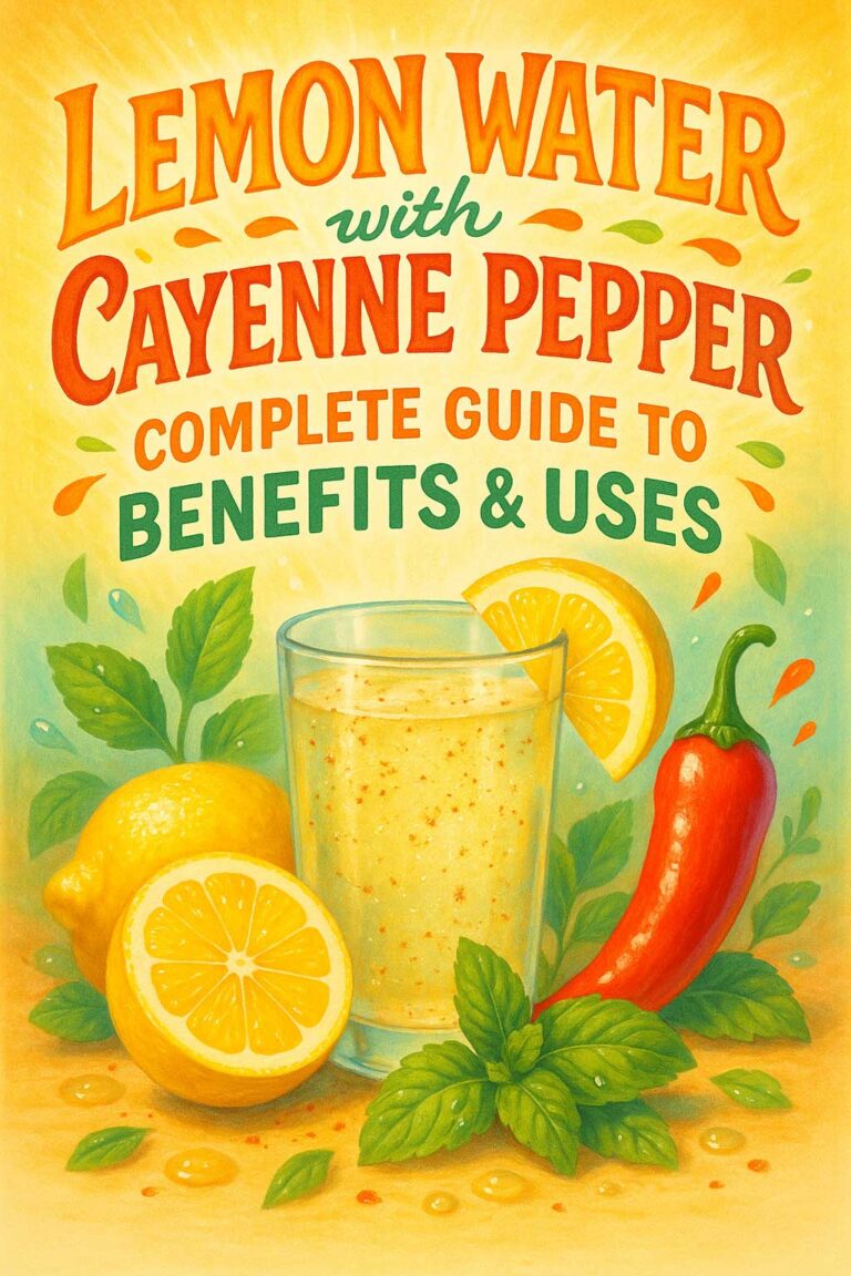 Lemon Water with Cayenne Pepper: Complete Guide to Benefits & Uses