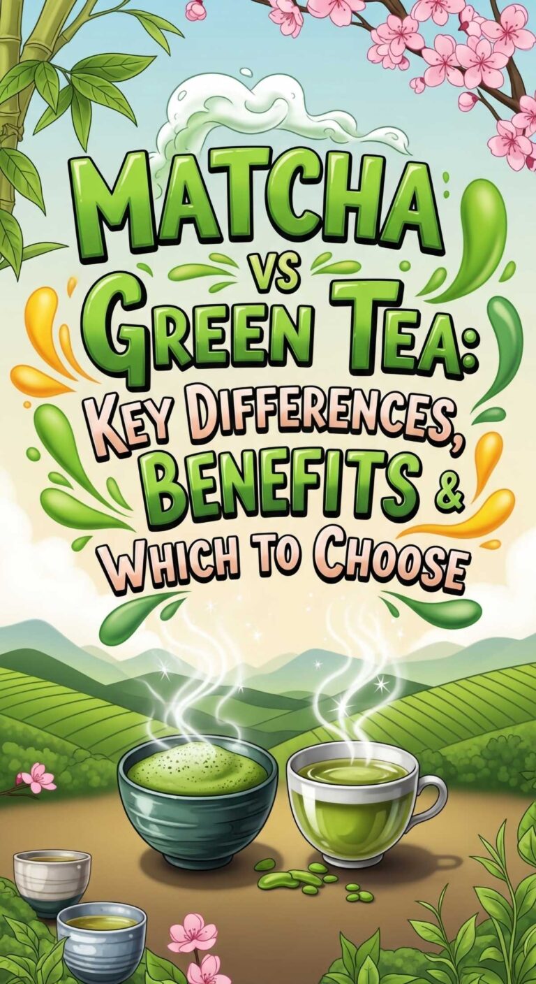 Matcha vs Green Tea: Key Differences, Benefits & Which to Choose