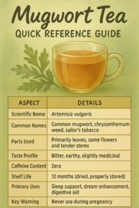 Mugwort Tea: The Ultimate Guide to Brewing, Benefits & Safe Use