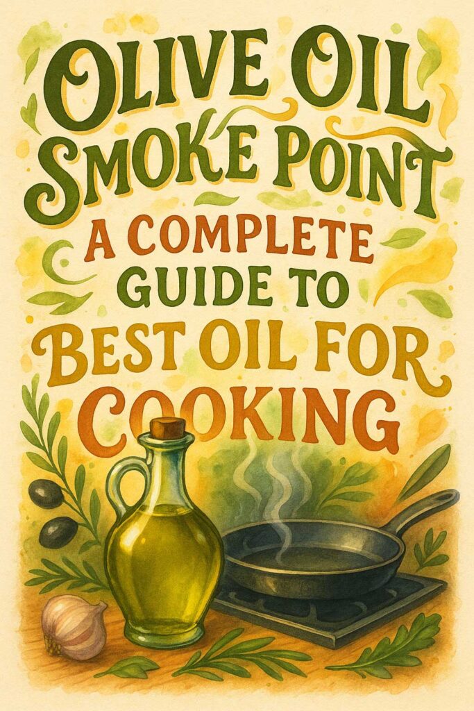 Olive Oil Smoke Point: A Complete Guide to Best Oil For Cooking