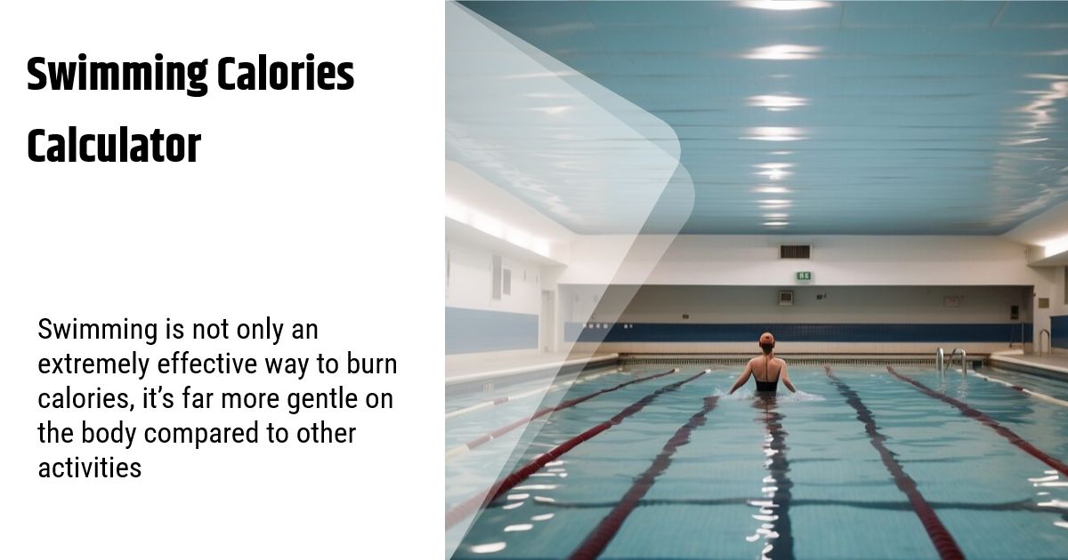 Swimming Calories Calculator: How Many Calories Does Swimming Burn?