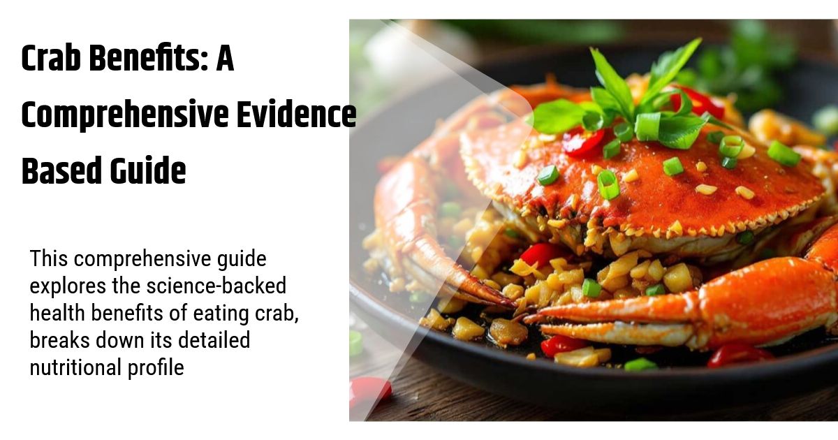 Crab Benefits: A Comprehensive Evidence Based Guide