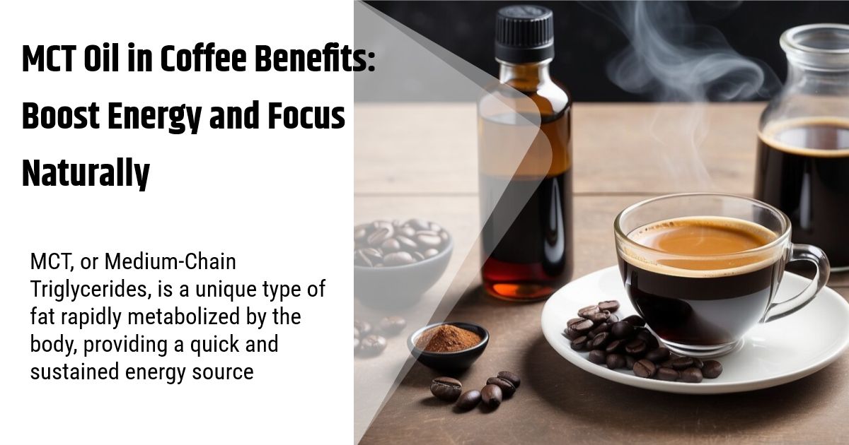 MCT Oil in Coffee Benefits: Boost Energy and Focus Naturally