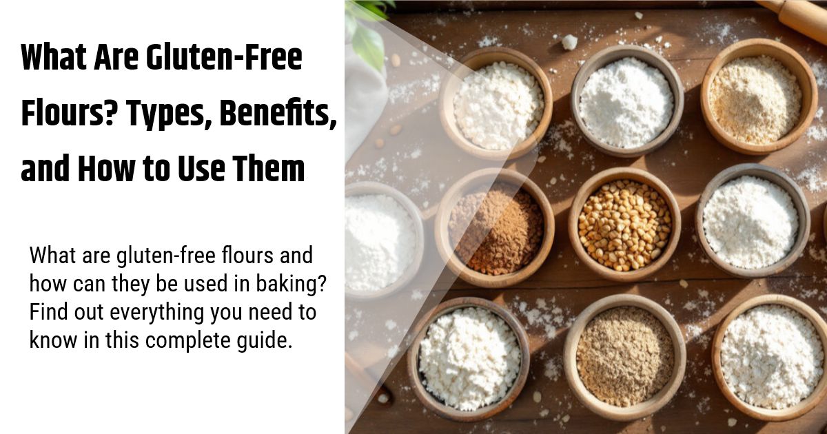 What Are Gluten-Free Flours? Types, Benefits, and How to Use Them