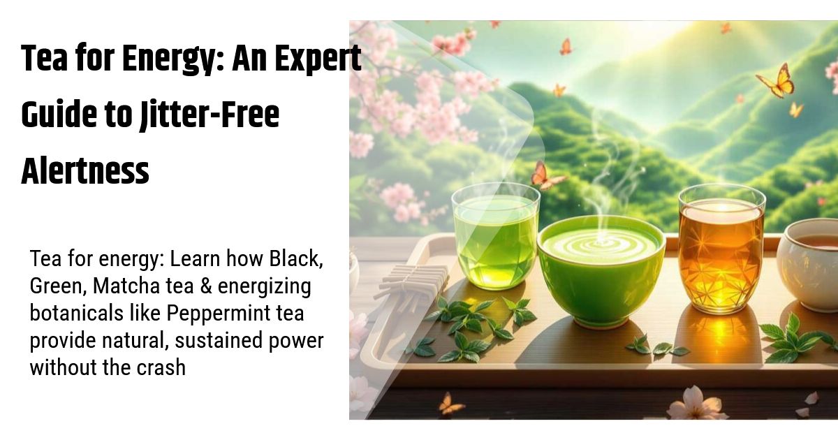 Tea for Energy: An Expert Guide to Jitter-Free Alertness