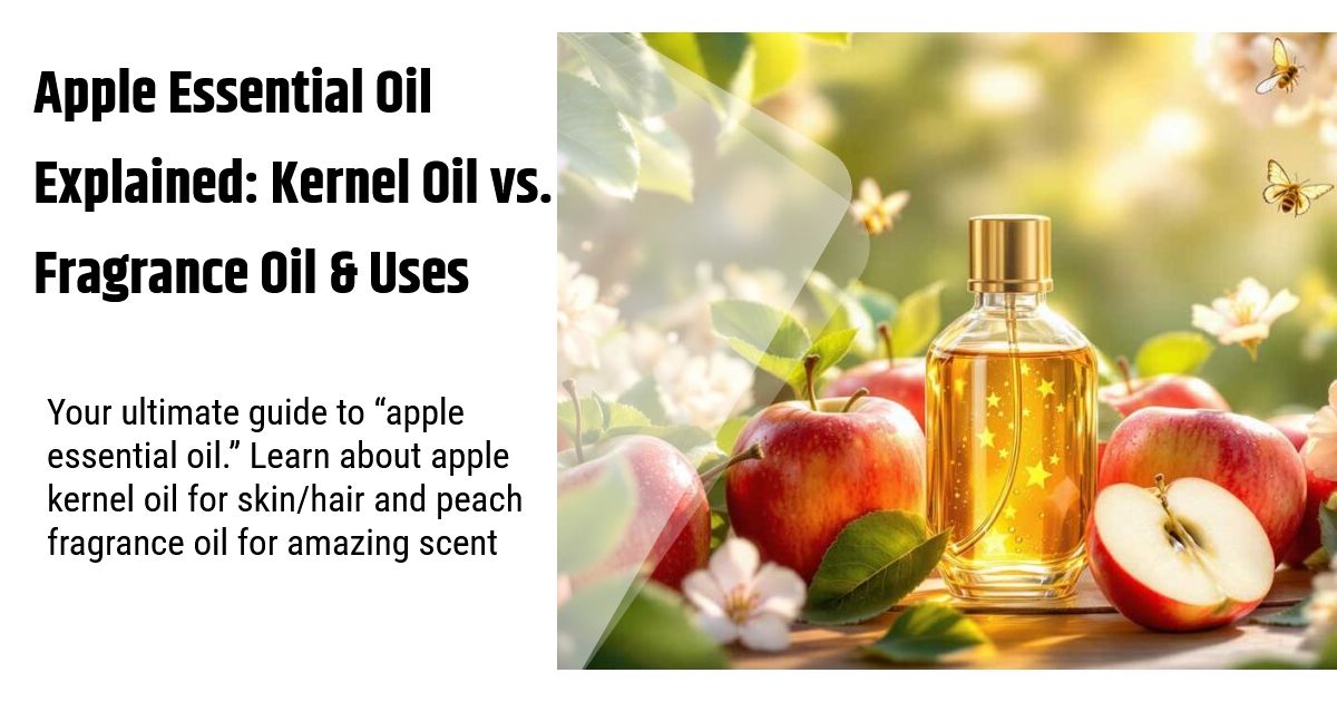 Apple Essential Oil Explained: Kernel Oil vs. Fragrance Oil & Uses