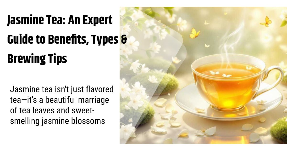 Jasmine Tea: An Expert Guide to Benefits, Types & Brewing Tips