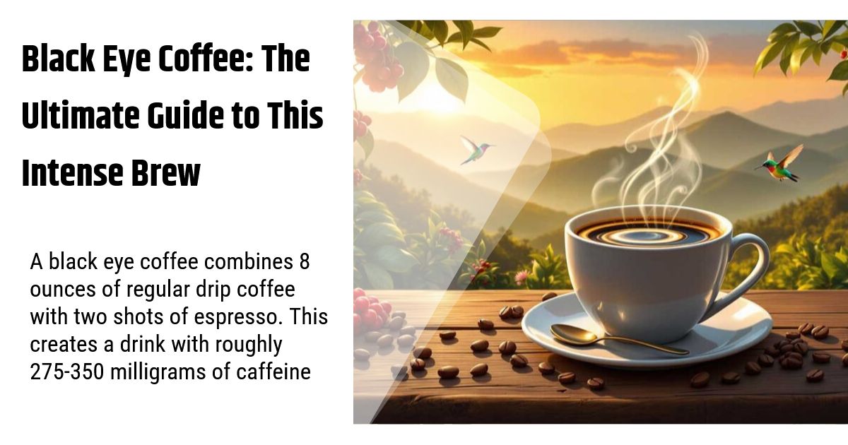 Black Eye Coffee: The Ultimate Guide to This Intense Brew