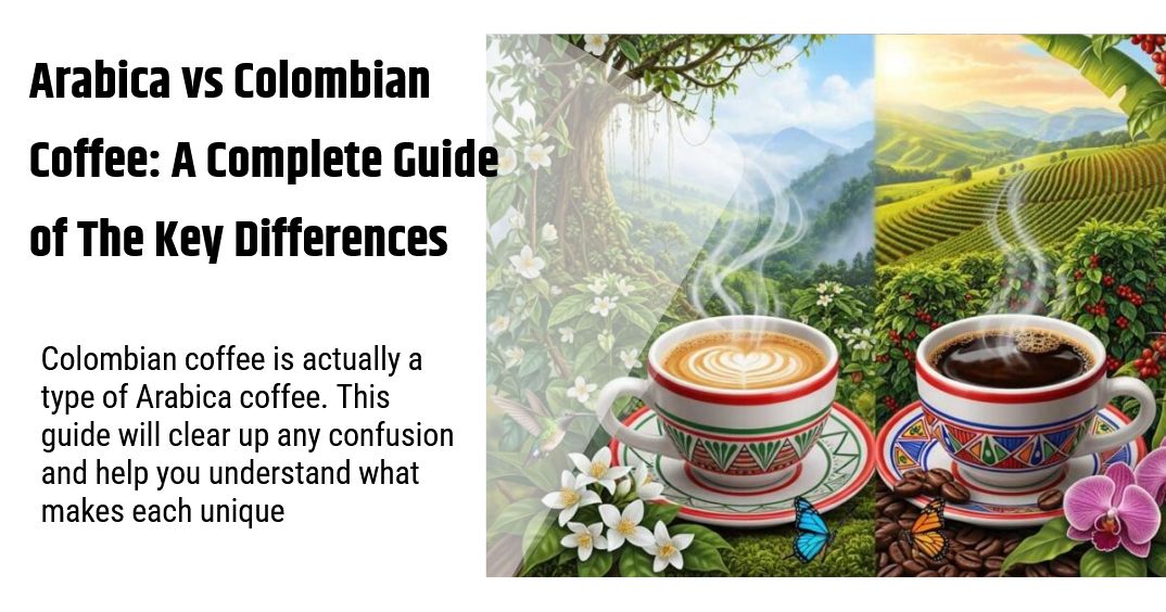 Arabica vs Colombian Coffee: A Complete Guide of The Key Differences