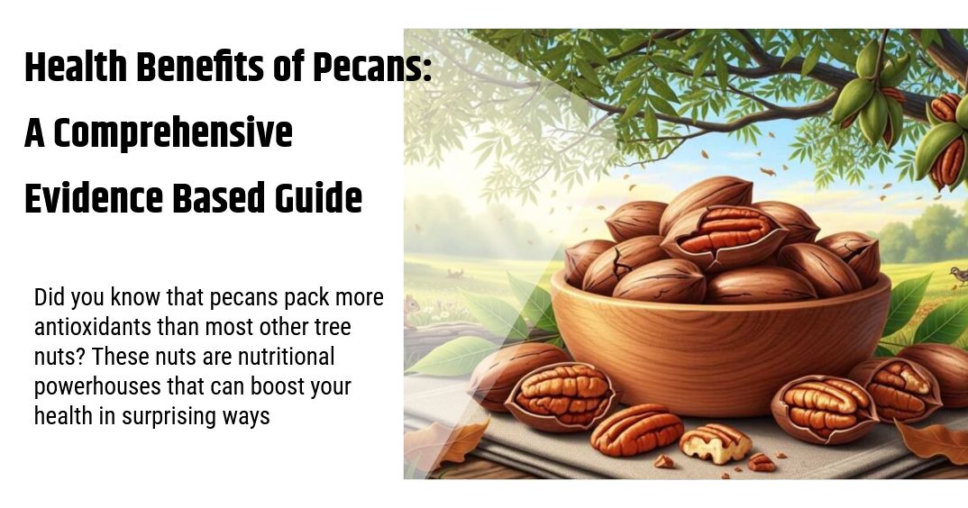 Health Benefits of Pecans: A Comprehensive Evidence Based Guide