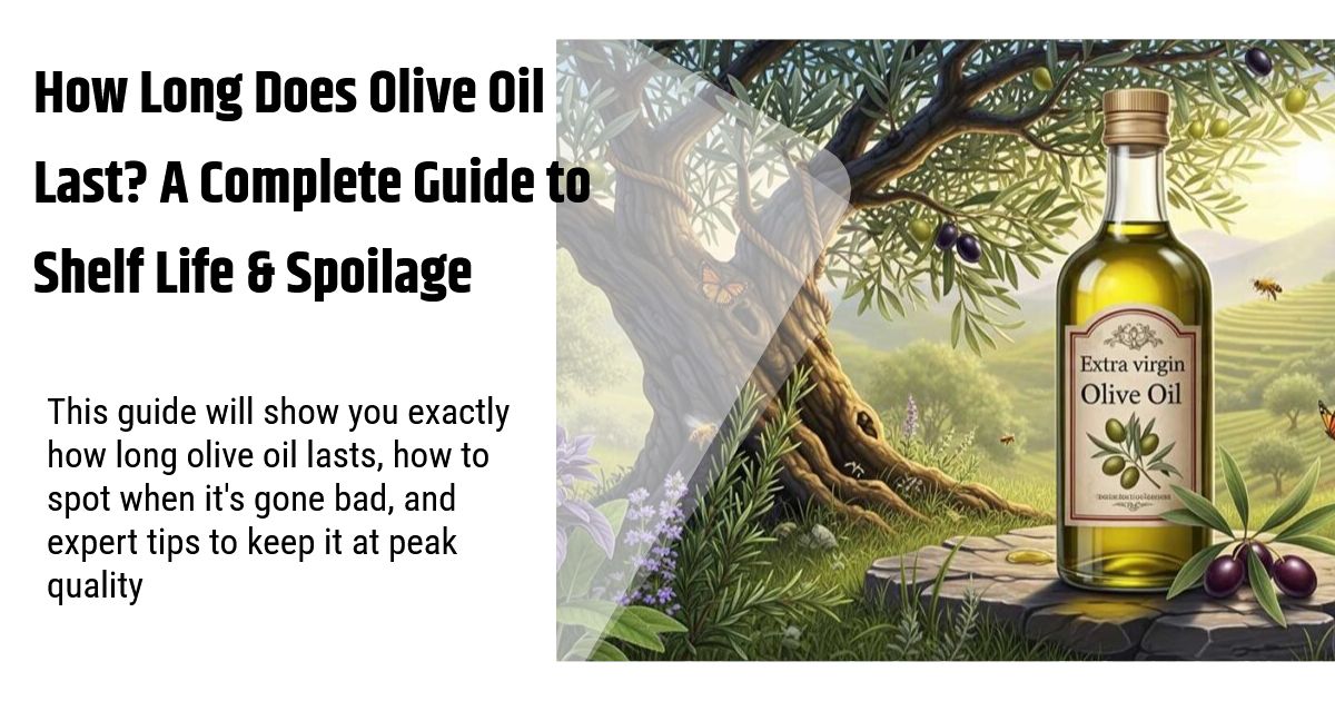 How Long Does Olive Oil Last? A Complete Guide to Shelf Life & Spoilage