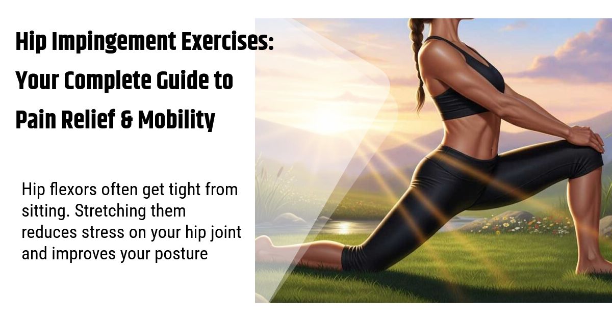 Hip Impingement Exercises: Your Complete Guide to Pain Relief & Mobility