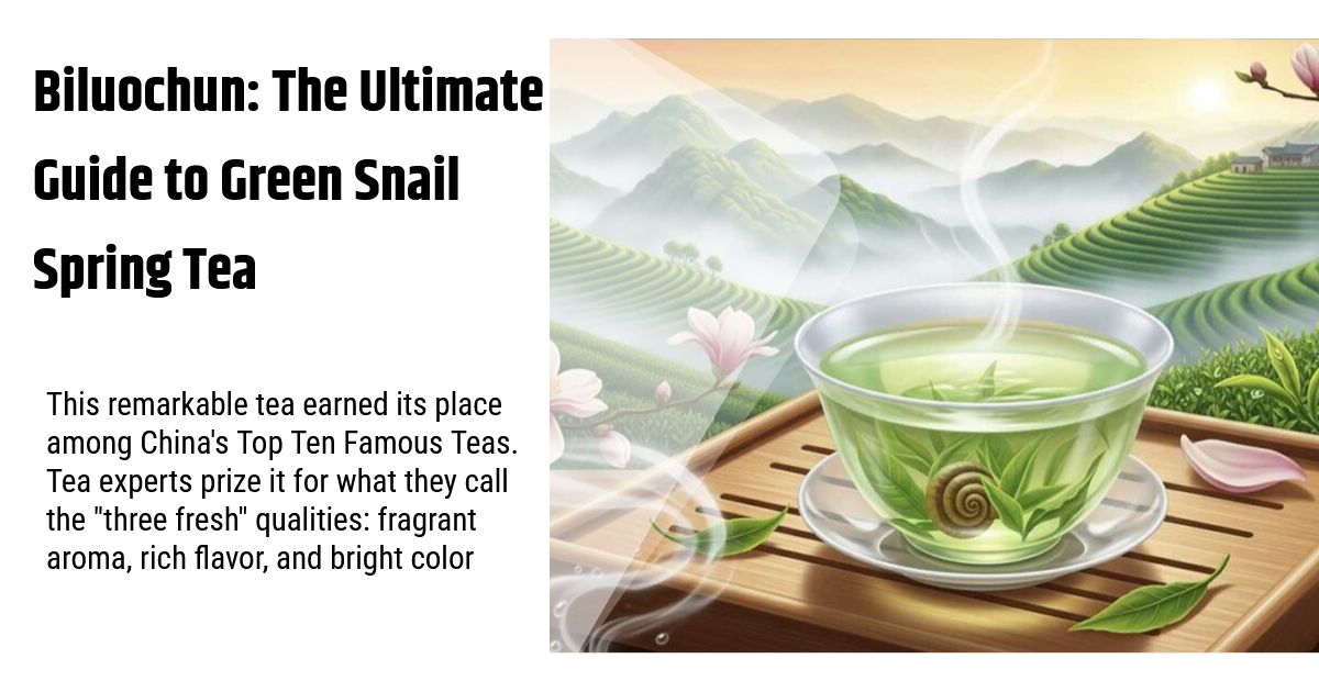 Biluochun: The Ultimate Guide to Green Snail Spring Tea