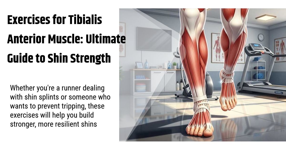 Exercises for Tibialis Anterior Muscle: Ultimate Guide to Shin Strength
