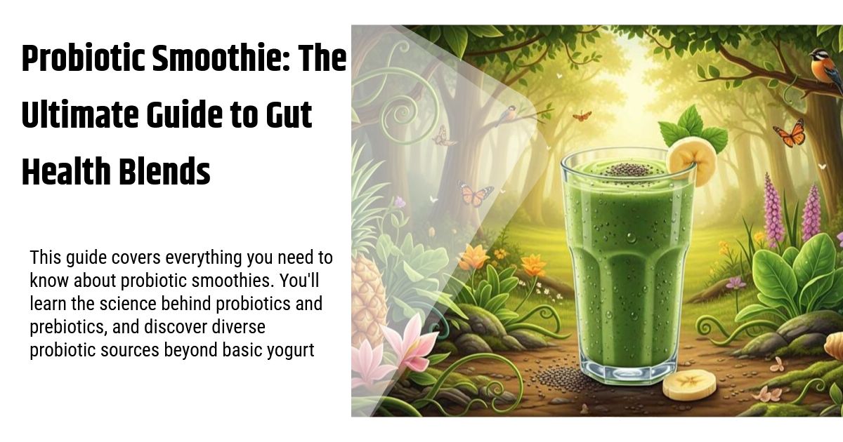 Probiotic Smoothie: The Ultimate Guide to Gut Health Blends