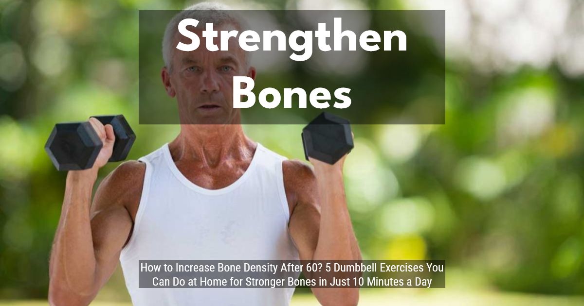 How to Increase Bone Density After 60? 5 Dumbbell Exercises You Can Do ...