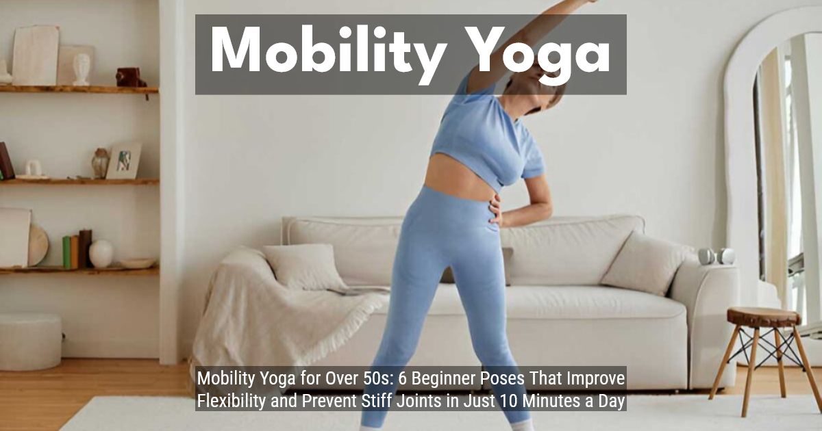 Mobility Yoga for Over 50s: 6 Beginner Poses That Improve Flexibility ...