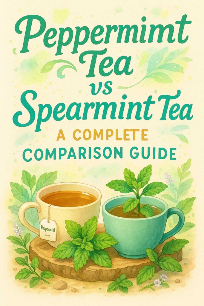 Peppermint Tea vs Spearmint Tea: A Detailed Guide to Mint Teas