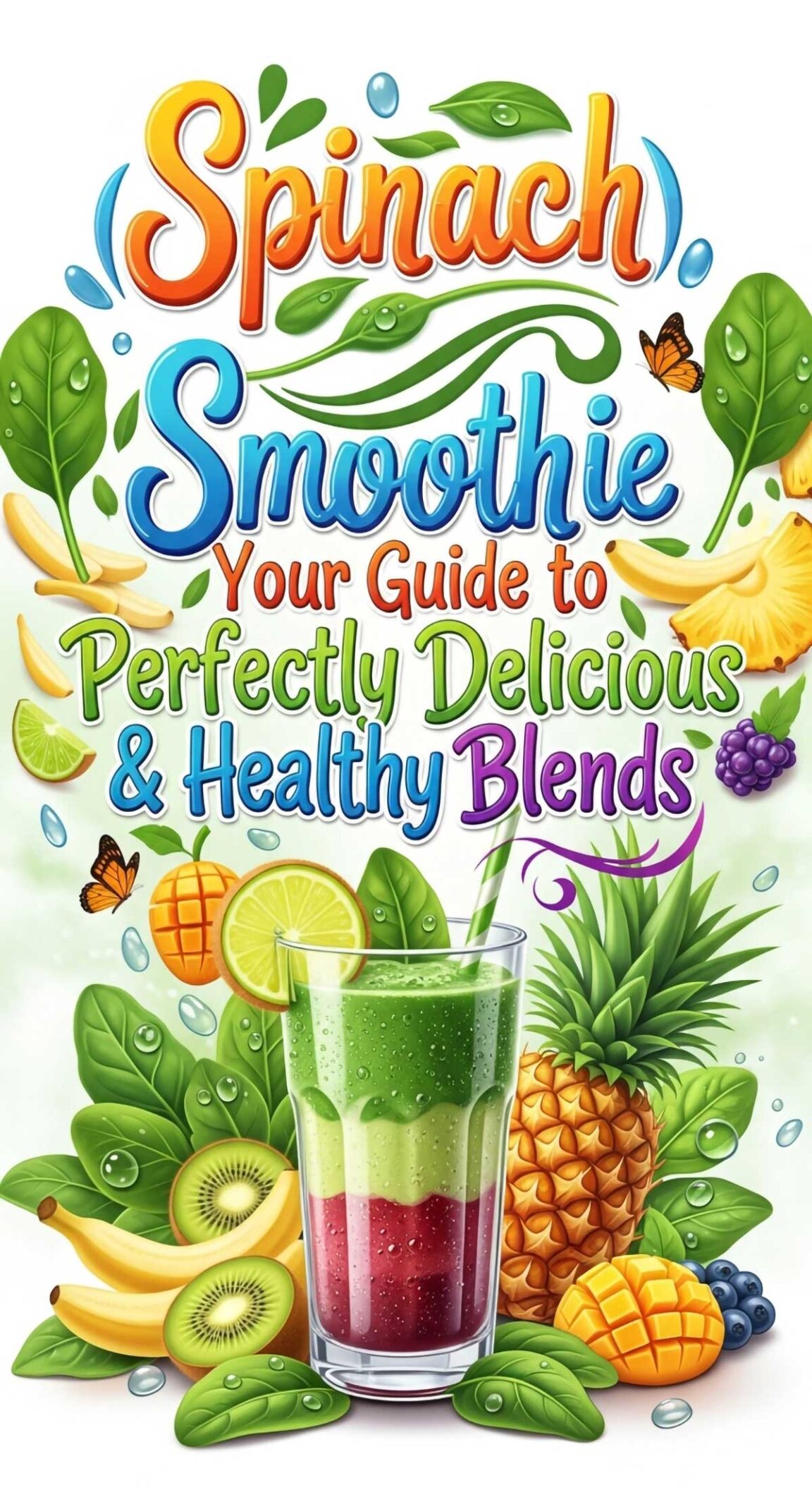 Spinach Smoothie: Your Guide to Perfectly Delicious & Healthy Blends